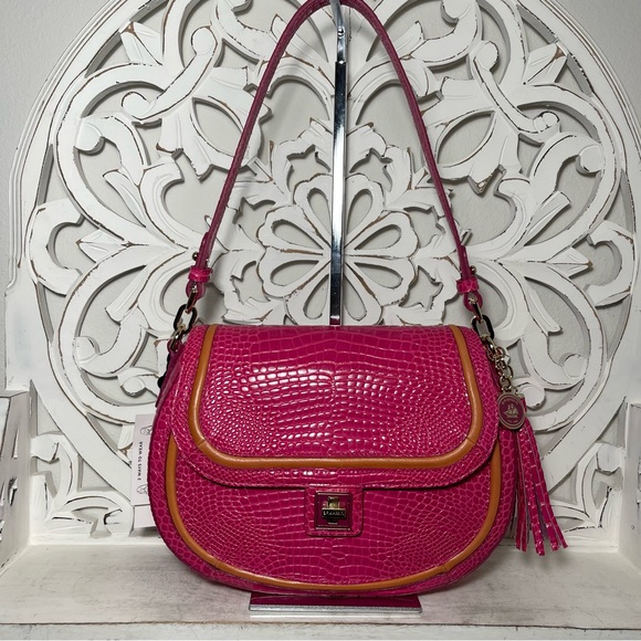Brahmin | Bags | Brahmin Cynthia Paradise Pink Darlington Leather ...